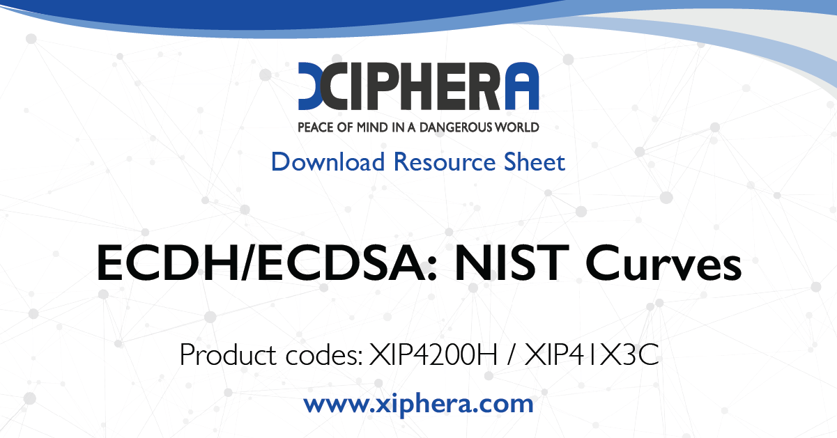 ECDH/ECDSA: NIST Curves resource sheet | Xiphera